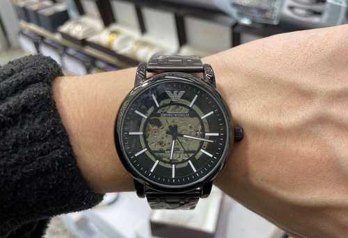 Часы мужские emporio armani skeleton механика