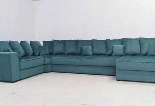Модульный диван П-образный с гарантией