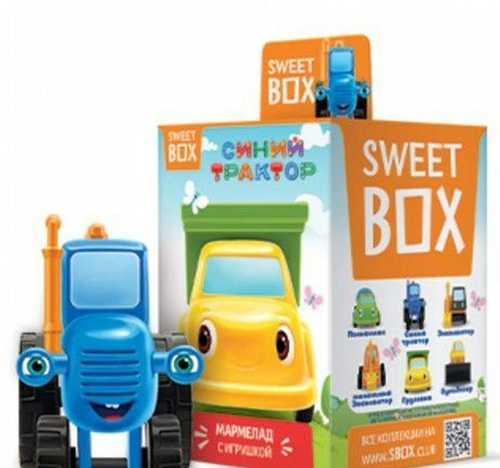 Sweet box синий трактор