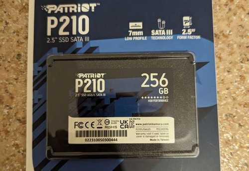 Новый SSD Patriot 256gb чек гарантия Ситилинк