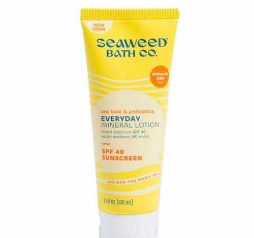 Минеральный SPF лосьон Seaweed Bath Co