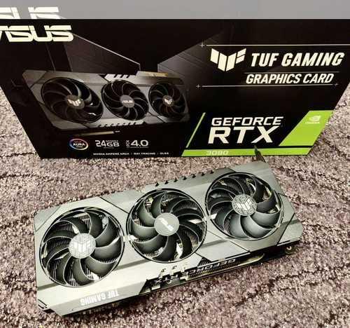 Asus RTX 3090 24gb TUF Gaming в отличном состоянии