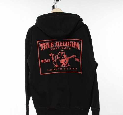 Зип худи true religion черное