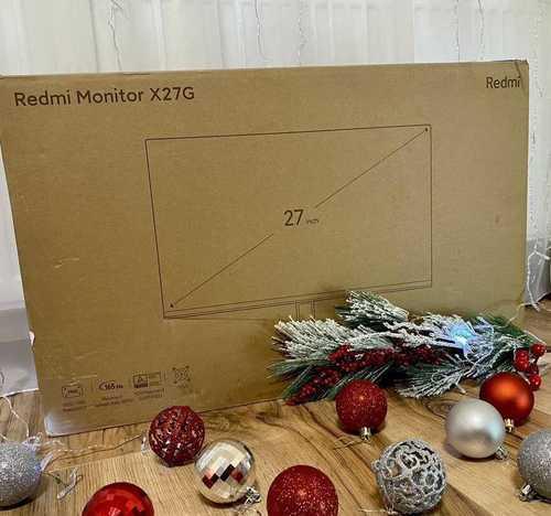 Новый монитор Xiaomi 165Hz 27 дюймов