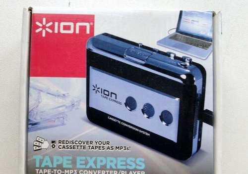 Кассетный плеер ION tape express USB плеер аудио