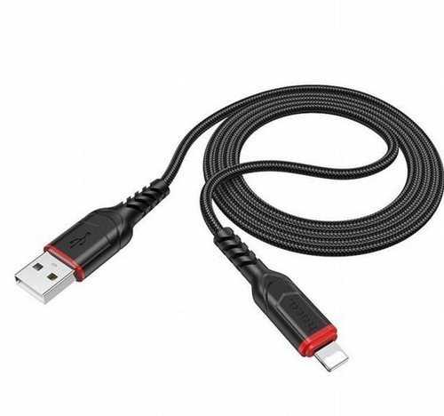 Дата-кабель USB 3.0A для Type-C Hoco X59 нейлон 2м