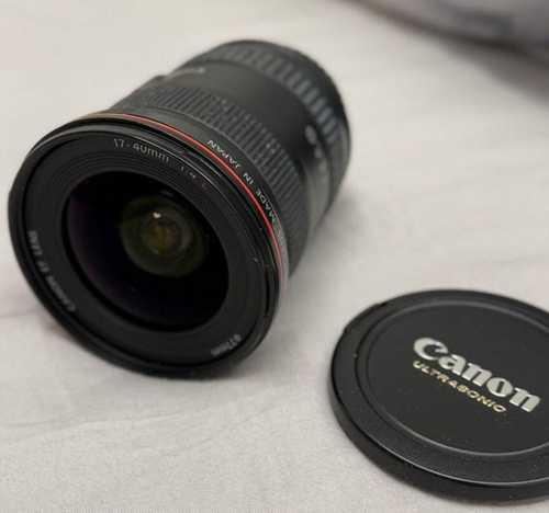 Объектив canon ef 17 40