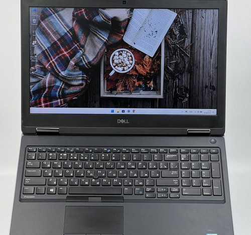 Мощный ноутбук Dell Precision 7530 i7-8750U/Озу16