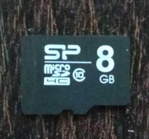 Карта памяти micro sd 8 гб