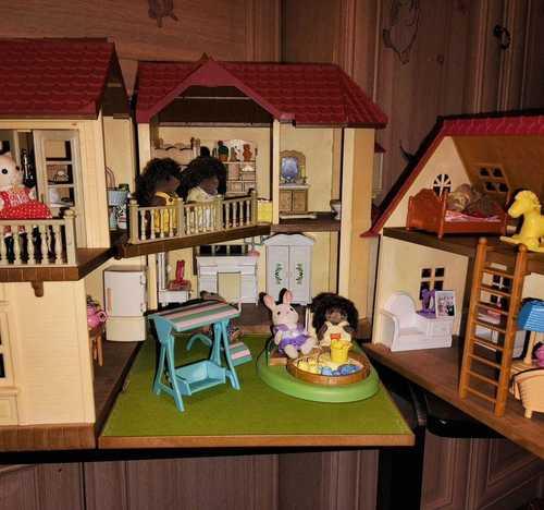 Sylvanian families домик