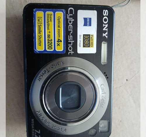 Цифровой фотоаппарат sony cyber shot dsc w120