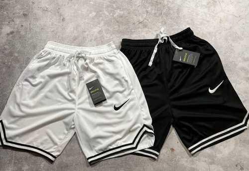 Шорты Nike черные/белые (Арт.38786)