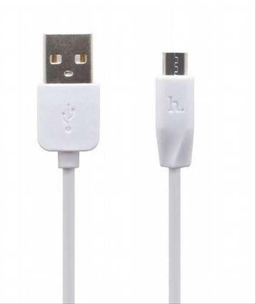 Дата-кабель USB 2.1A для micro USB Hoco X1 TPE 2м