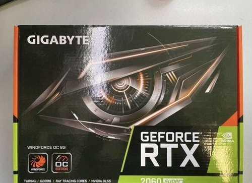 Geforce RTX 2060 super Gigabite OC New Наличии