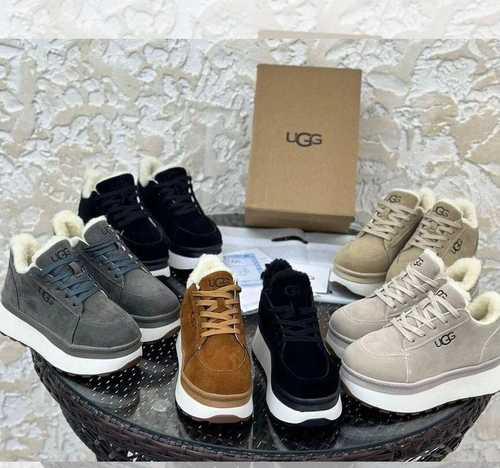 Кроссовки UGG натуральная овчина