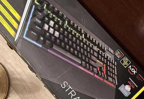 Клавиатура corsair strafe rgb cherry red