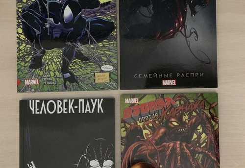 Marvel комиксы дедпул, карнаж, человек паук нуар