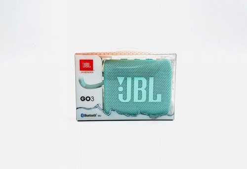 Кoлoнка JBL GO3 (Голубая) А967