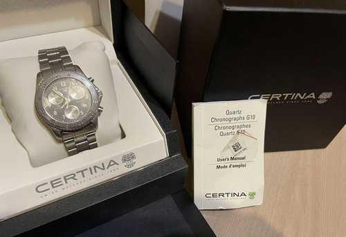 Часы certina ds nautic оригинал