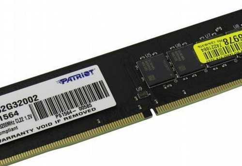 Модуль памяти Patriot Signature PSD432G32002 DDR4
