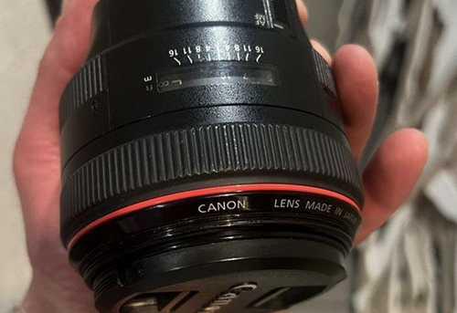 Canon EF 85mm 1.2