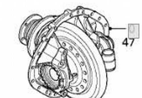 2032138 Редуктор заднего моста AAS1344 2.21
