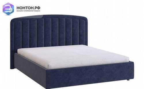 Кровать Сиена 2 1.6 м синяя