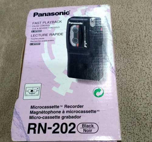 Диктофон Panasonic RN-202 + микрокассета