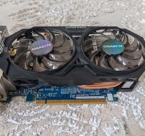 Видеокарта Geforce GTX 750 Ti 2gb