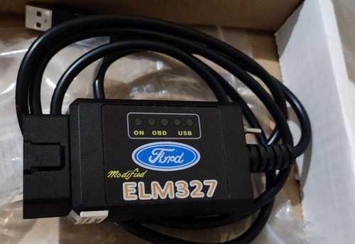 Автосканер ELM327 ford USB с переключателем HS+MS