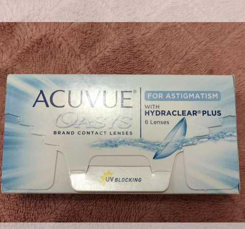 Линзы контактные acuvue oasys астигматизм