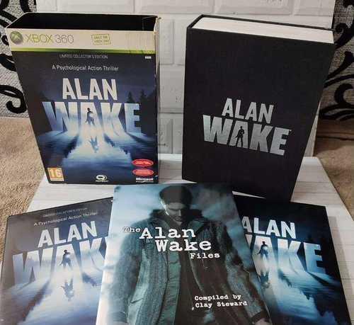 Alan Wake limited collectors edition xbox360