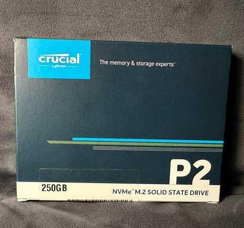 Накопитель Crucial 250 гб CT250P2SSD8