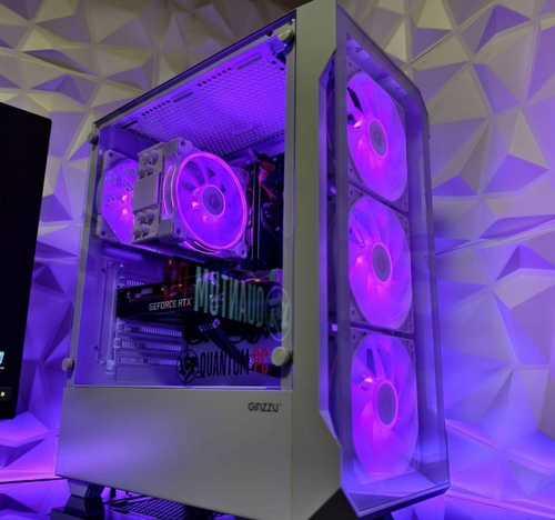 Игровой пк Ryzen 8400F RTX 2070 32Gb SSD m2 1Tb