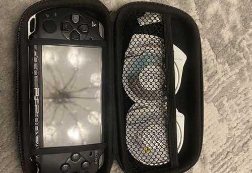 Sony PSP 2008 с дисками