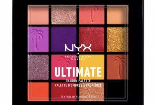 NYX Professional Makeup, Палетка теней