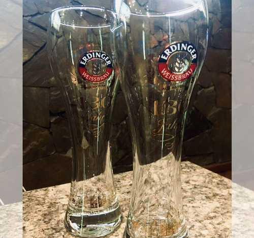 Пивной бокал 0,5л Erdinger Германия