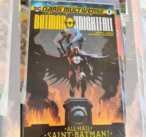 Комикс Batman knightfall dark multiverse dc comics