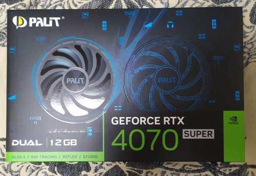 Palit RTX4070 super dual 12Gb