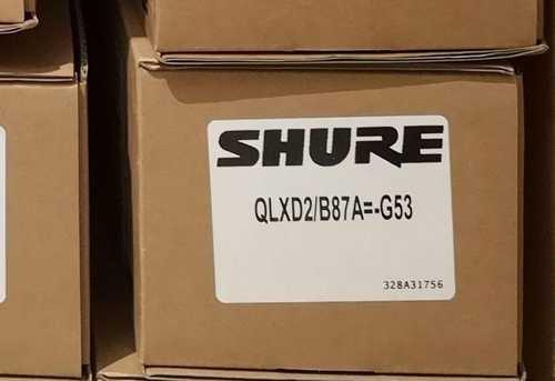 Shure qlxd beta 87 новый