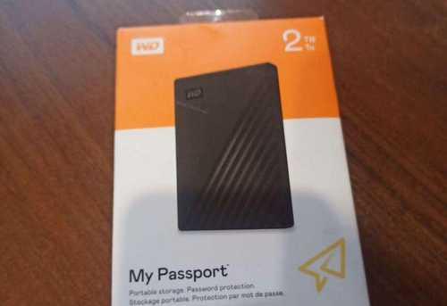 2 тб Внешний HDD WD My Passport