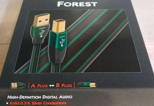 Кабель AudioQuest Forest USB-A - USB-B 0.75m