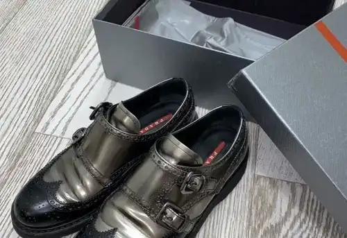 Бронзовые Лоферы prada Оригинал 38р