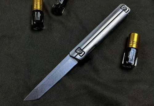 Нож складной "Танто" на подшипнике сталь D2