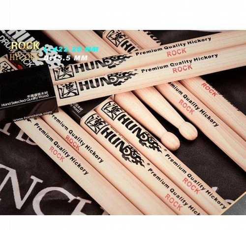 Hun Drumsticks 10101001025 Natural Series Rock