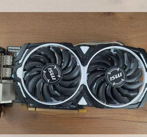 Видеокарта rx580 8gb 2048sp в идеальном состоянии