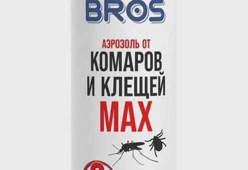 Брос Макс аэрозоль от комаров и клещей (90 мл)