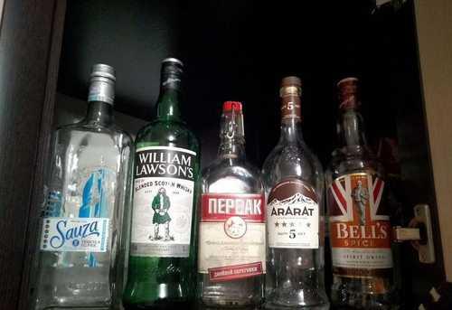 Бутылки, емкости для алкоголя