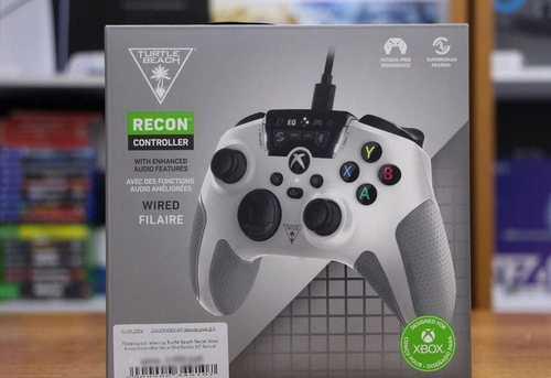 Проводной геймпад Turtle Beach Recon Xbox/PC белый
