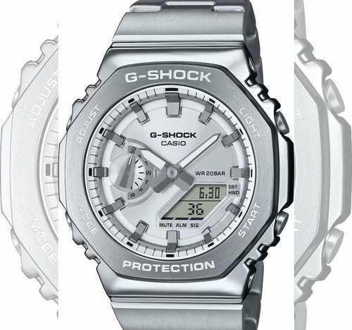 Мужские наручные часы Casio G-Shock GM-2110D-7A